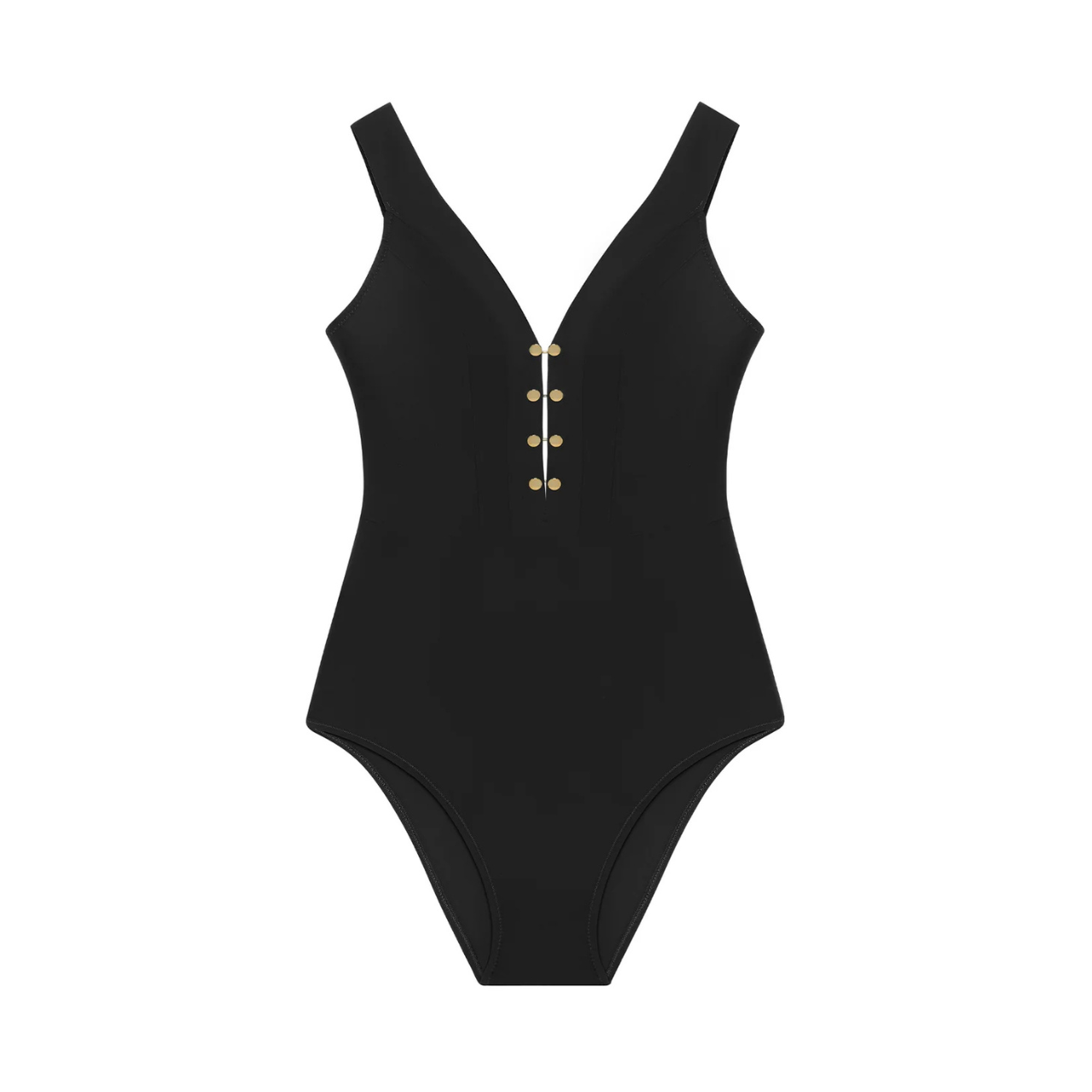 Pain de Sucre Bonnie Swimsuit in Black | Caroline Randell's SS25 Swimwear