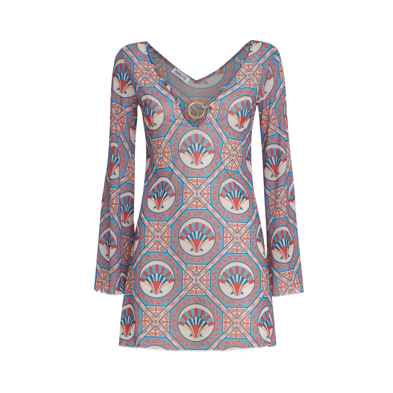 Paolita Ceramica Marina Dress | Caroline Randell Luxury Holidaywear